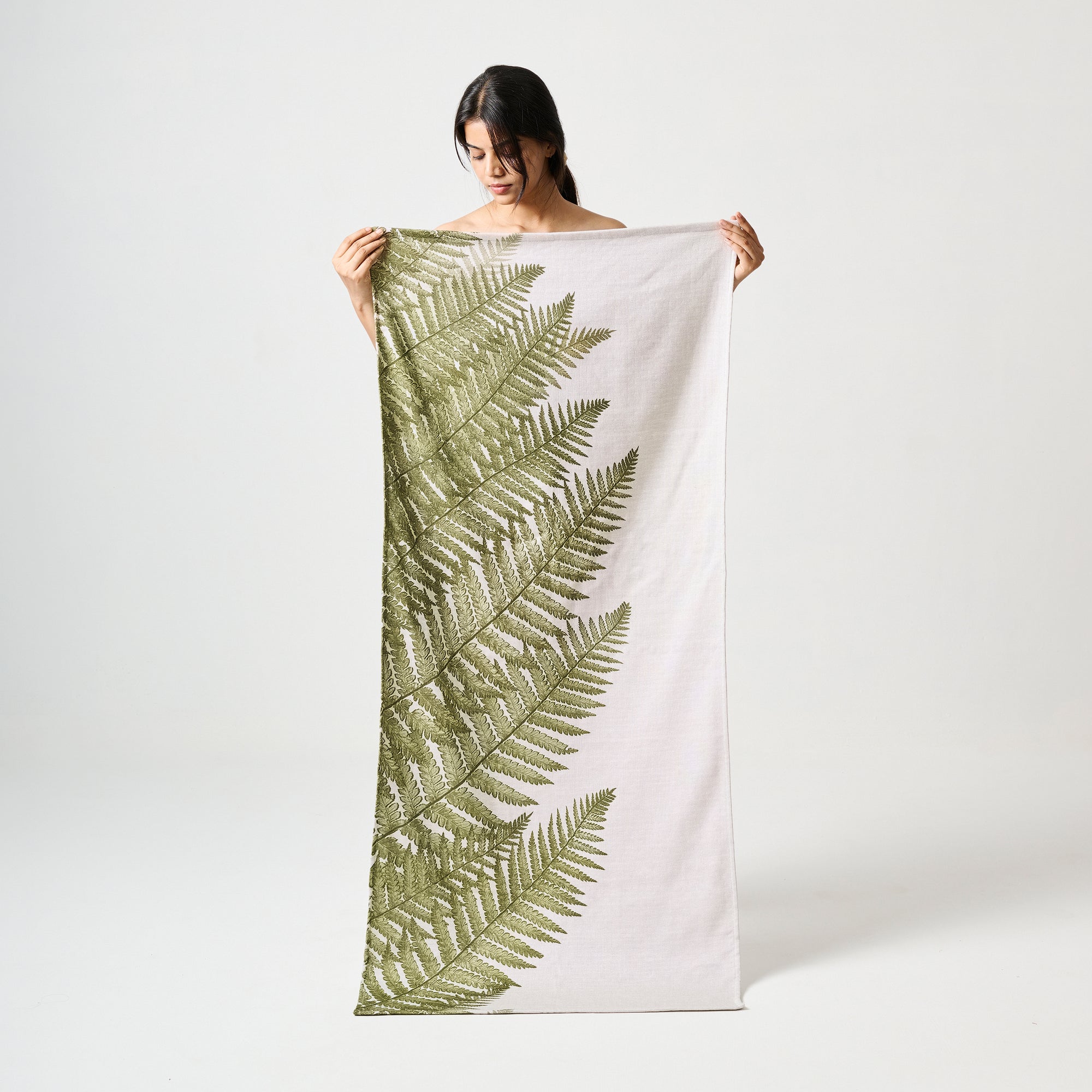 Fern Bamboo Hammam Terry Towel | Oodaii Towels